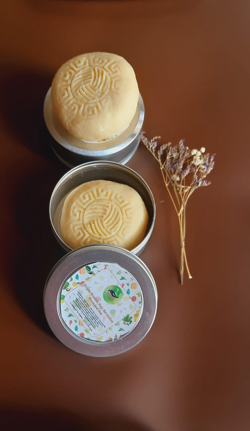 Triple Protein Shampoo Bar 100gm – eboutik